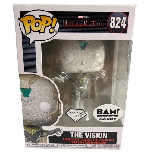 Funko | Other | The Vision Funko Pop 824 Bam Exclusive Bobblehead ...